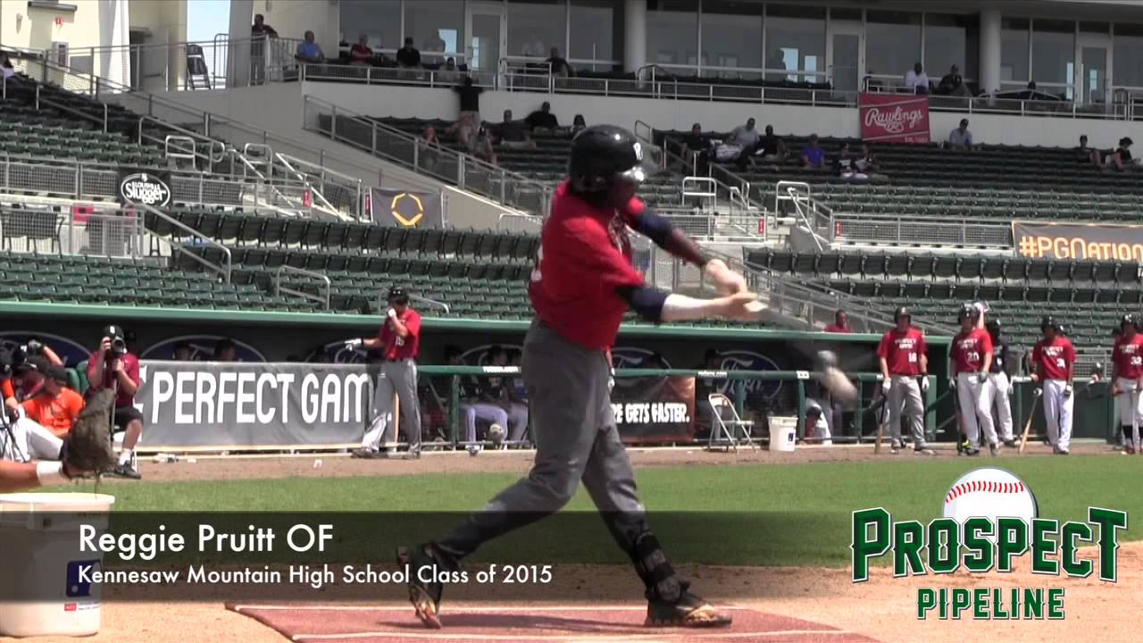 Reggie Pruitt Prospect Video, OF, Kennesaw Mountain High School Class ...