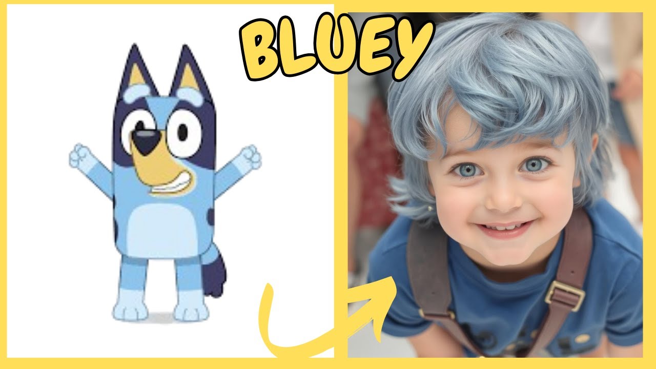 Bluey Characters in Real Life – You Won’t Believe Their Looks! - YouTube