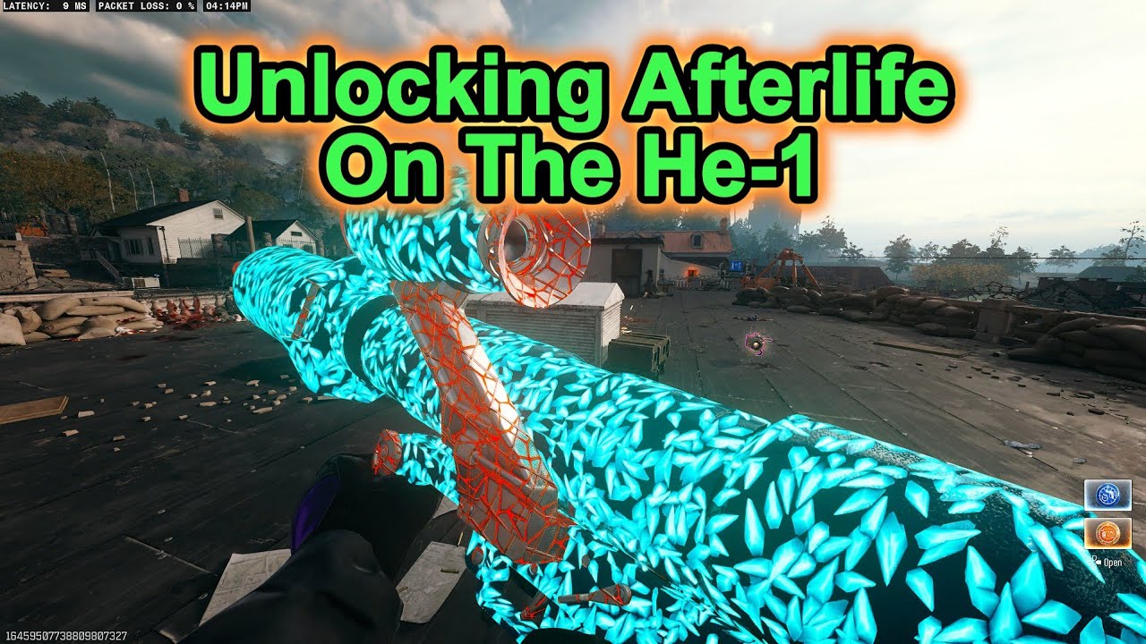 HE 1 Afterlife Camo Unlock BO6 Zombies (No Commentary) - YouTube