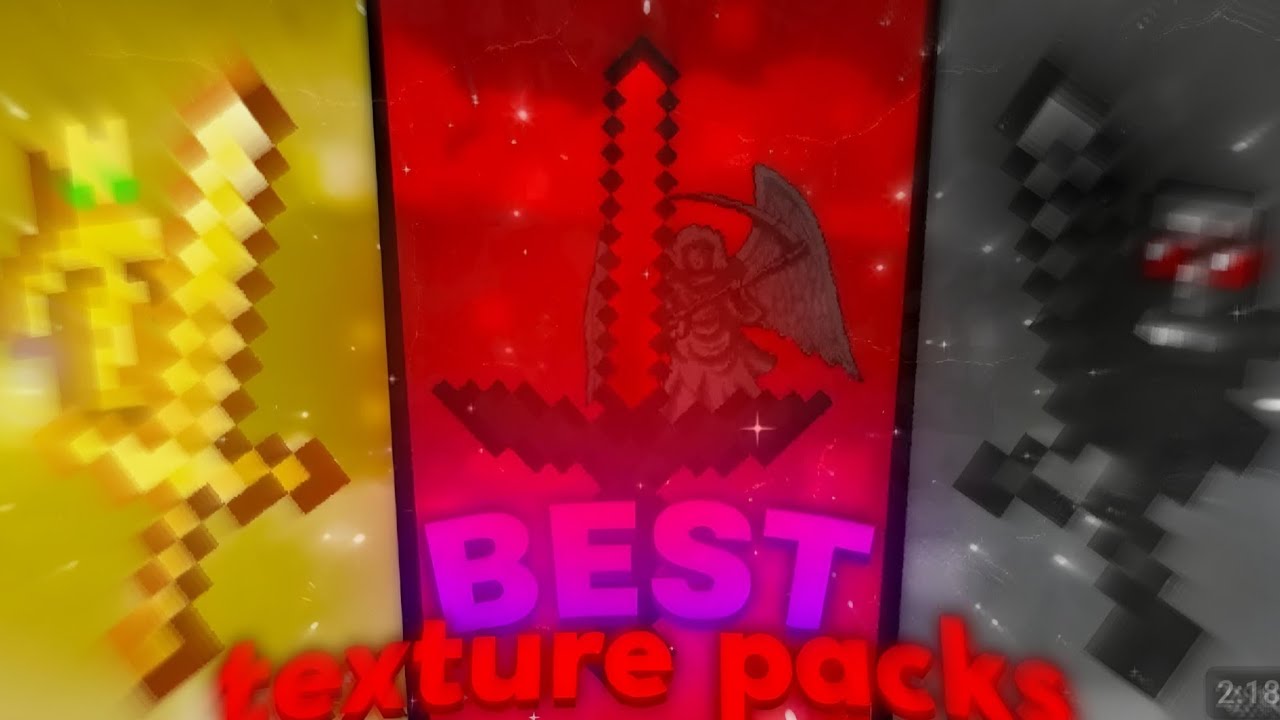 Top 3 Best Texture Packs - YouTube