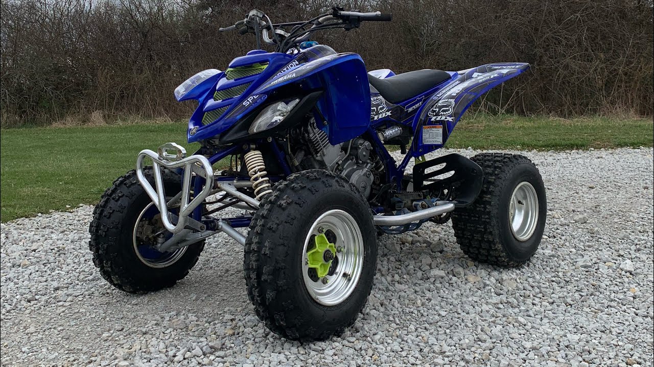 Yamaha Raptor 660 build - YouTube
