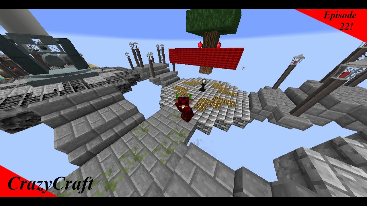 CrazyCraft 4.0: Episode 22- Dupe Tree Time!!! - YouTube