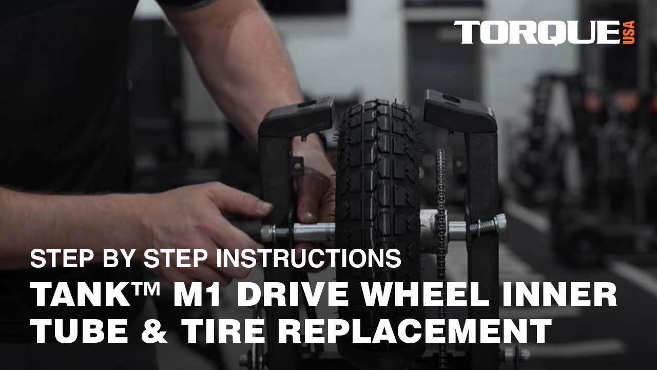 How to Replace the Drive Wheel Inner Tube and Tire on the TANK™ M1 ...