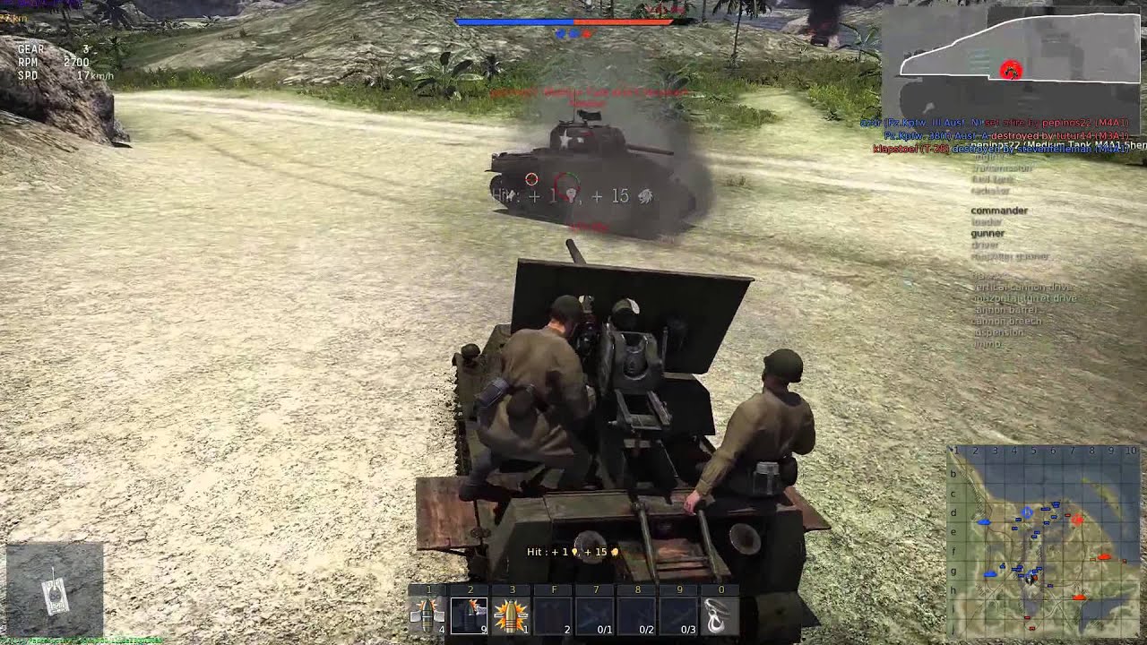 War Thunder Tank Explosion - YouTube