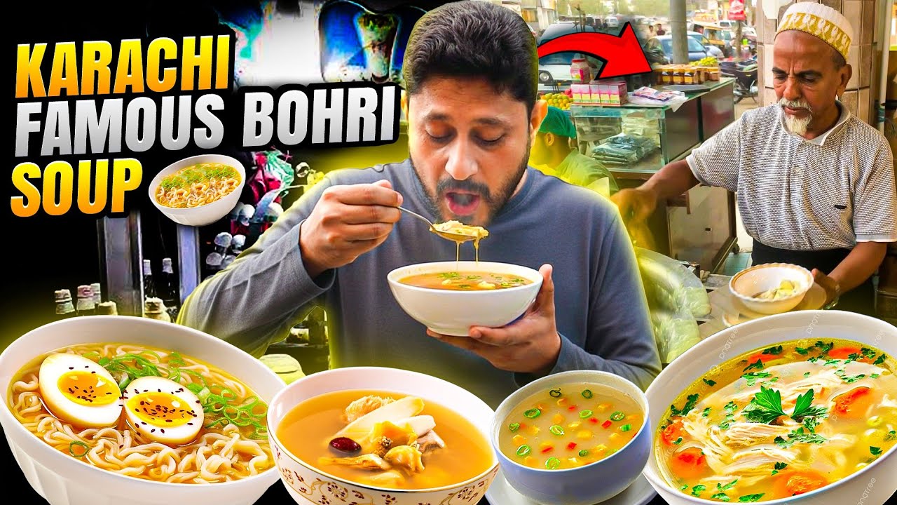 Popular Bohri Kaka Soup | Karachi Street Food | Must-Try Winter Special ...