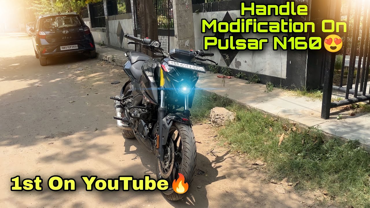 Best Handle Modification For Pulsar n160 and n250🔥| 1st on YouTube ⚡️ ...