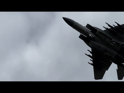 F-15 full practice display - YouTube