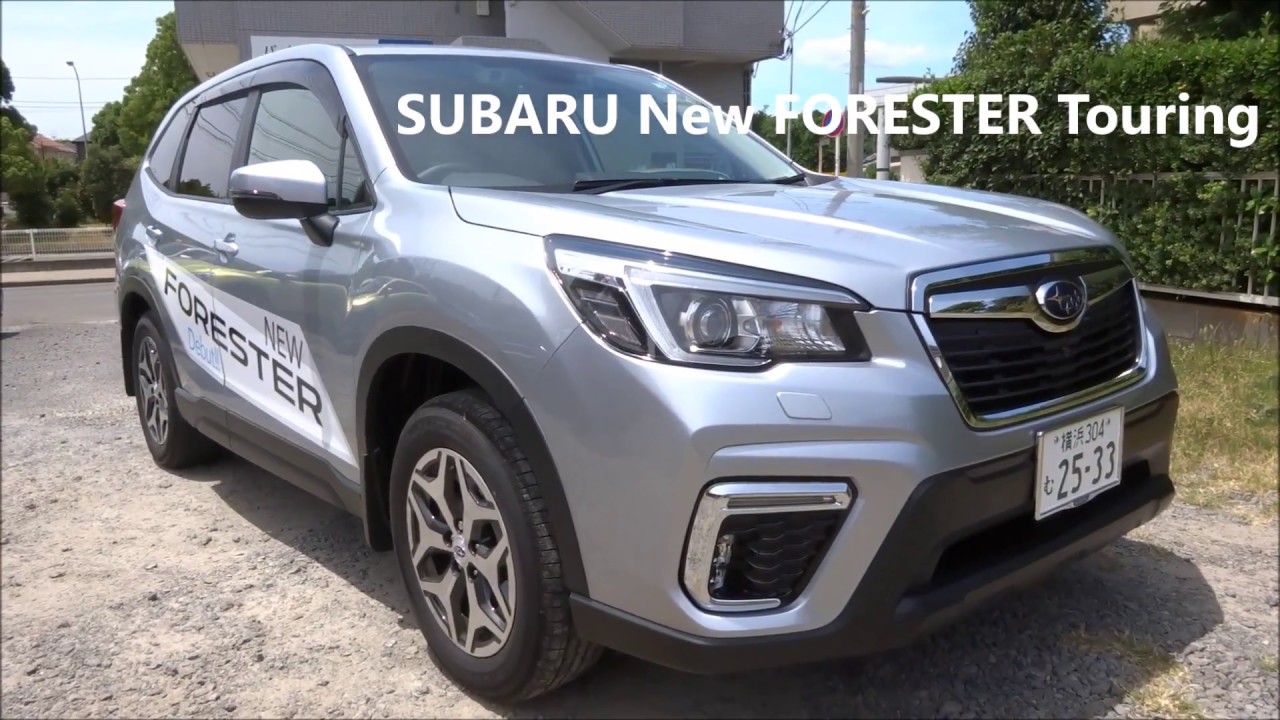 SUBARU New FORESTER Touring 試乗車撮影！ - YouTube