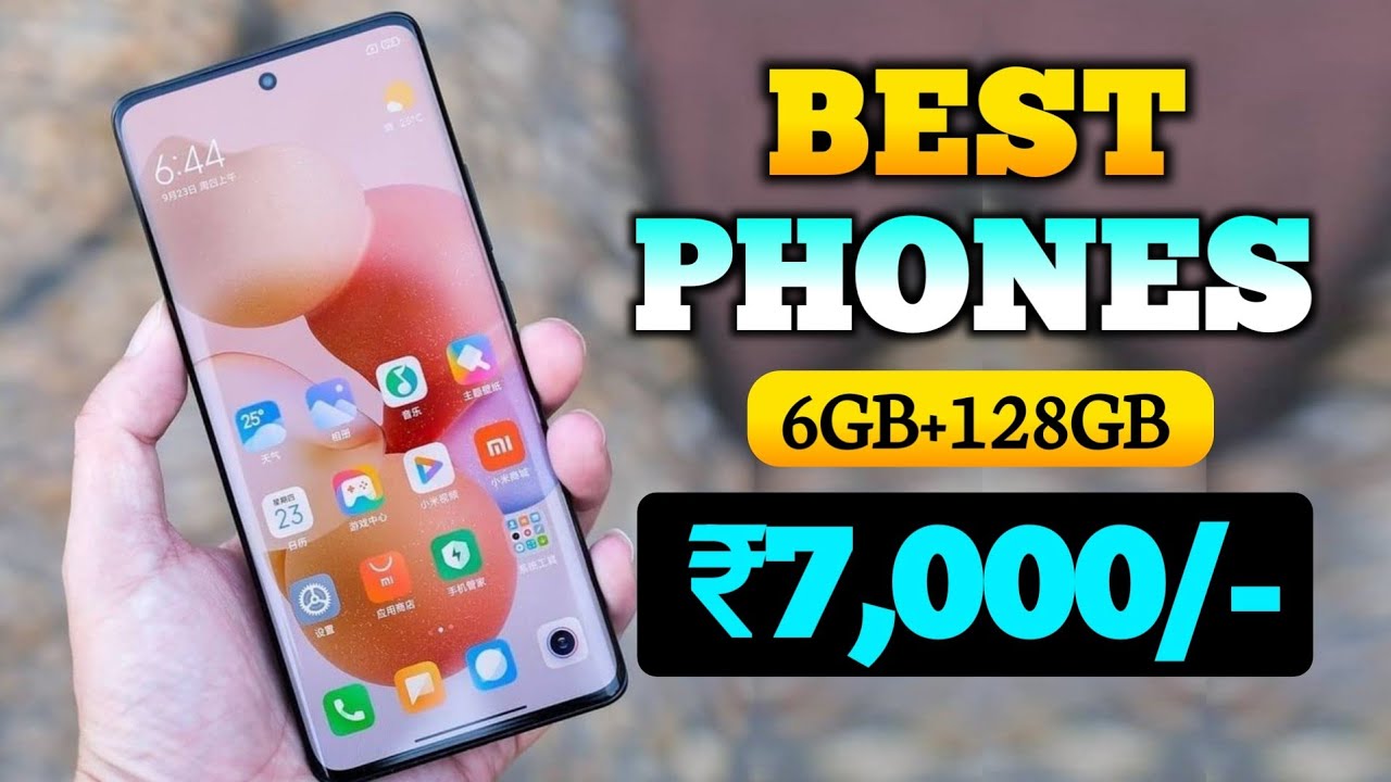 5 Best Smartphone Under 7000 in September 2023 | 6GB+128GB | 6000mAh ...