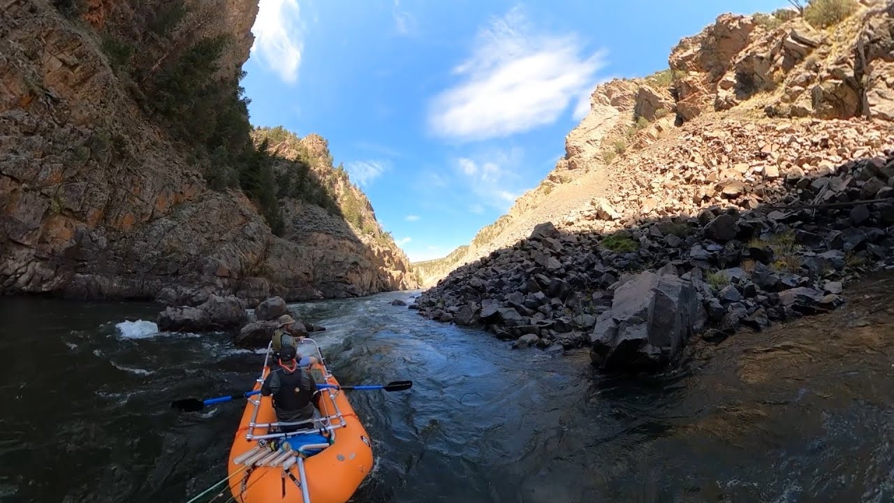 Upper Colorado River Rafting // Eye of the Needle // Yarmony Rapids ...