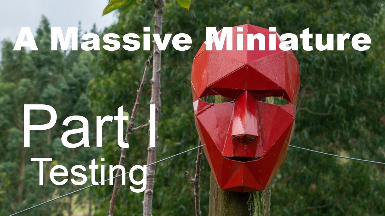 Making a steel face sculpture - How to- welded face - YouTube