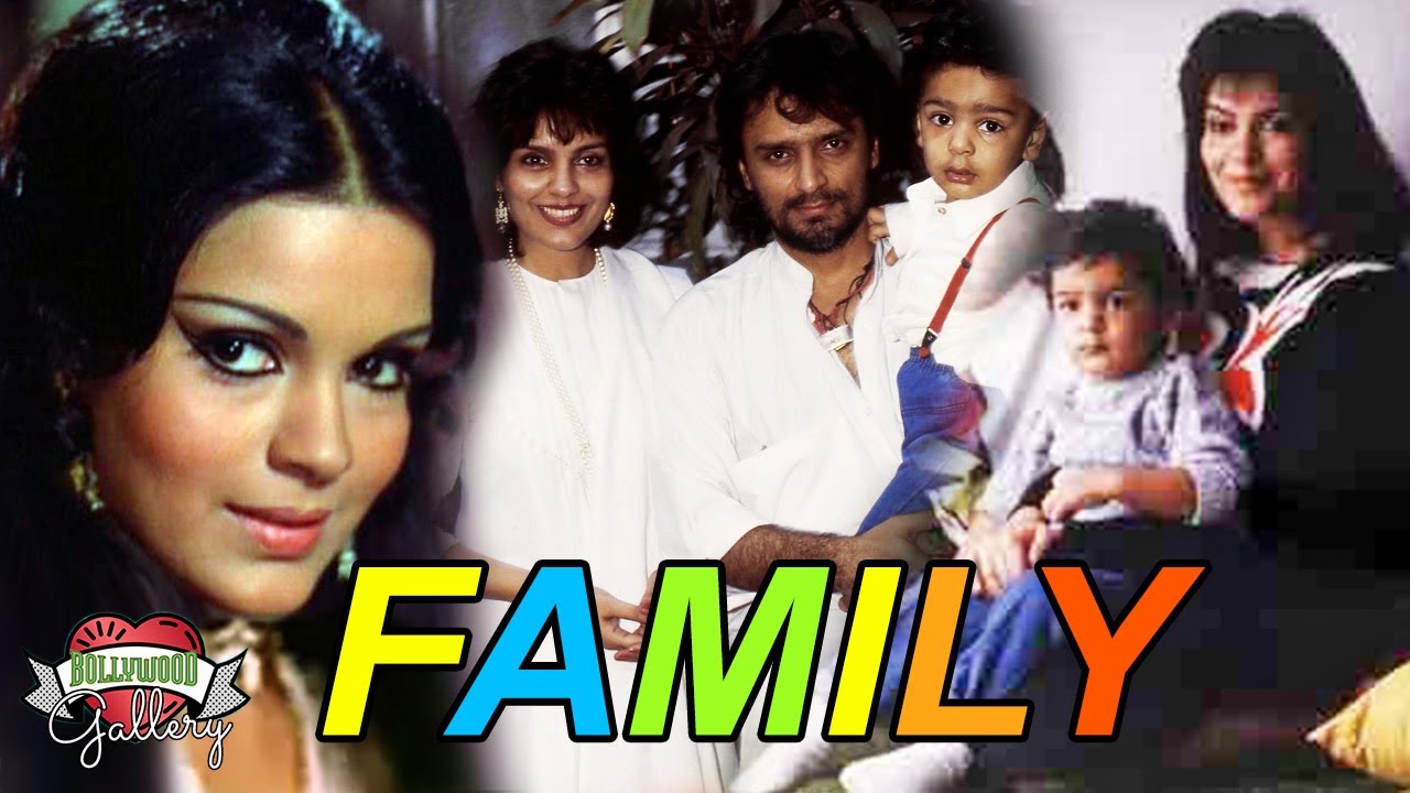 Zeenat Aman Family