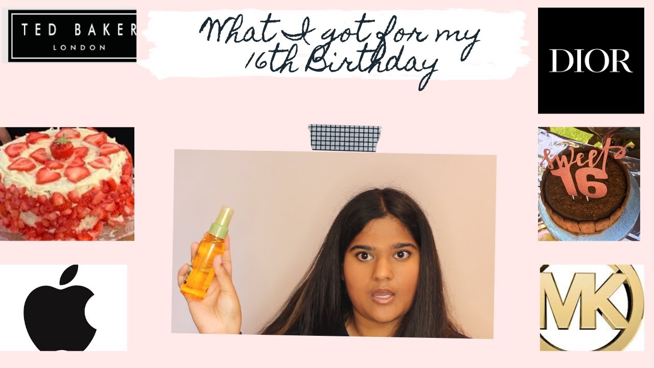 WHAT I GOT FOR MY 16TH BIRTHDAY YouTube what-i-got-for-my-16th-birthday-youtube