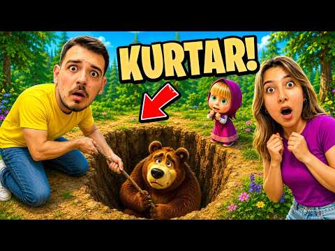 UMUT KEVSER KOCA AYI VE MAŞA'YA YARDIM ETTİK !!
