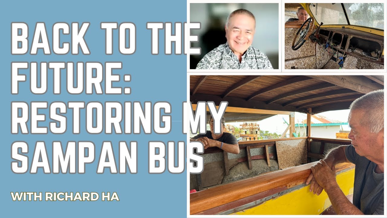 Richard Ha is restoring one of Hilo's old sampan buses - YouTube