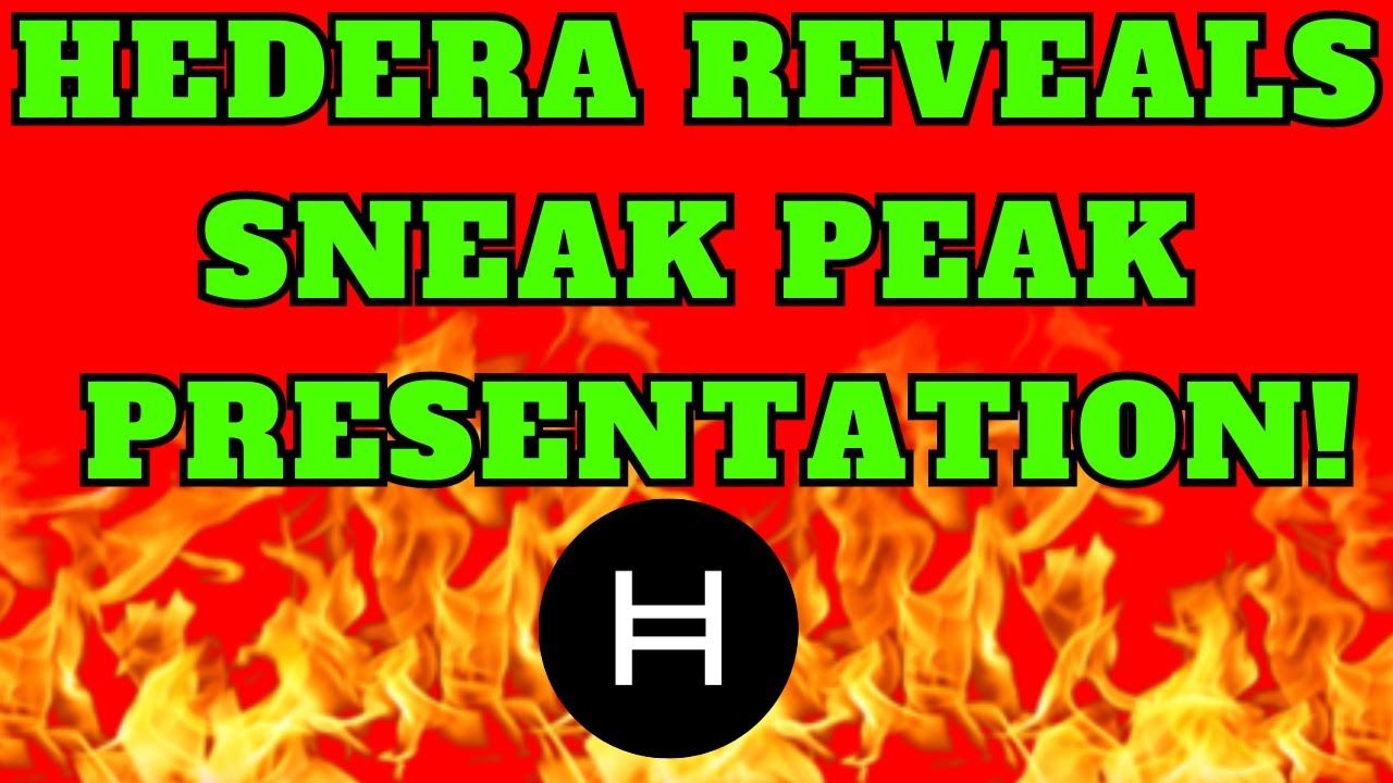 HEDERA HBAR LEEMON BAIRD REVEALS ALL! SNEAK PEAK DEMO! THIS IS EXCITING ...