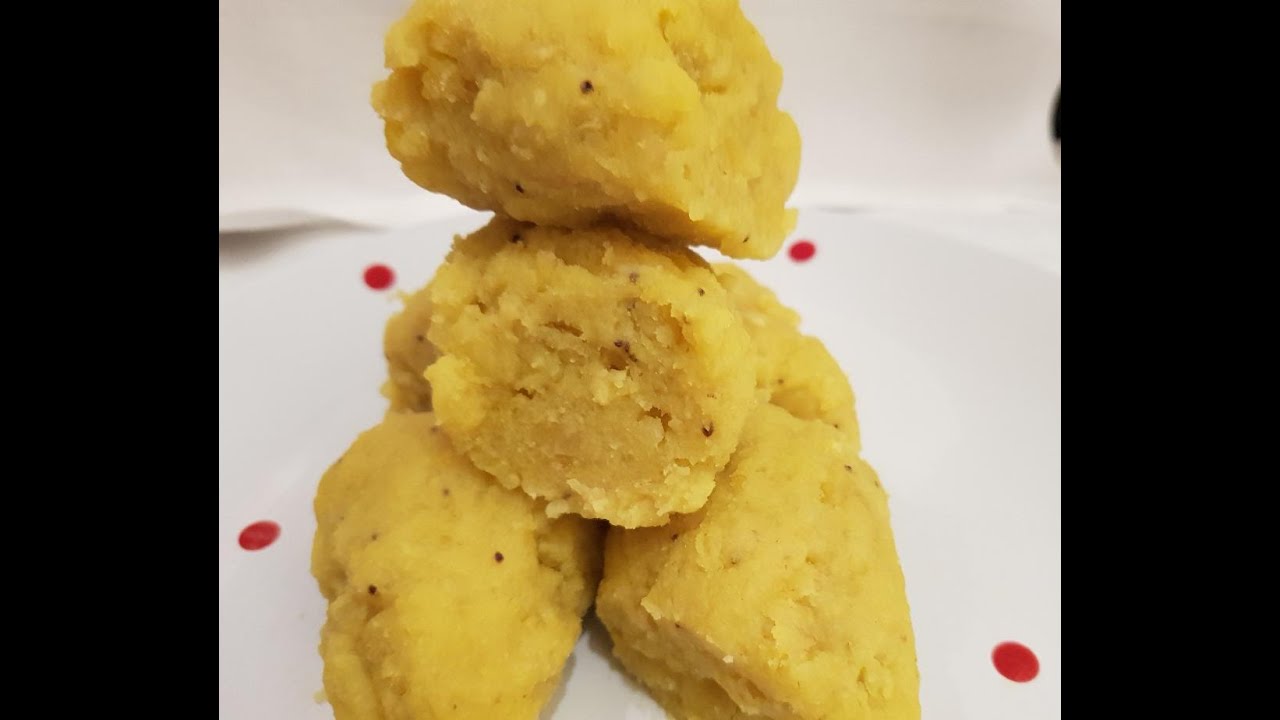 LITUMA (Banane plantain pilée) by Maman Inès - YouTube