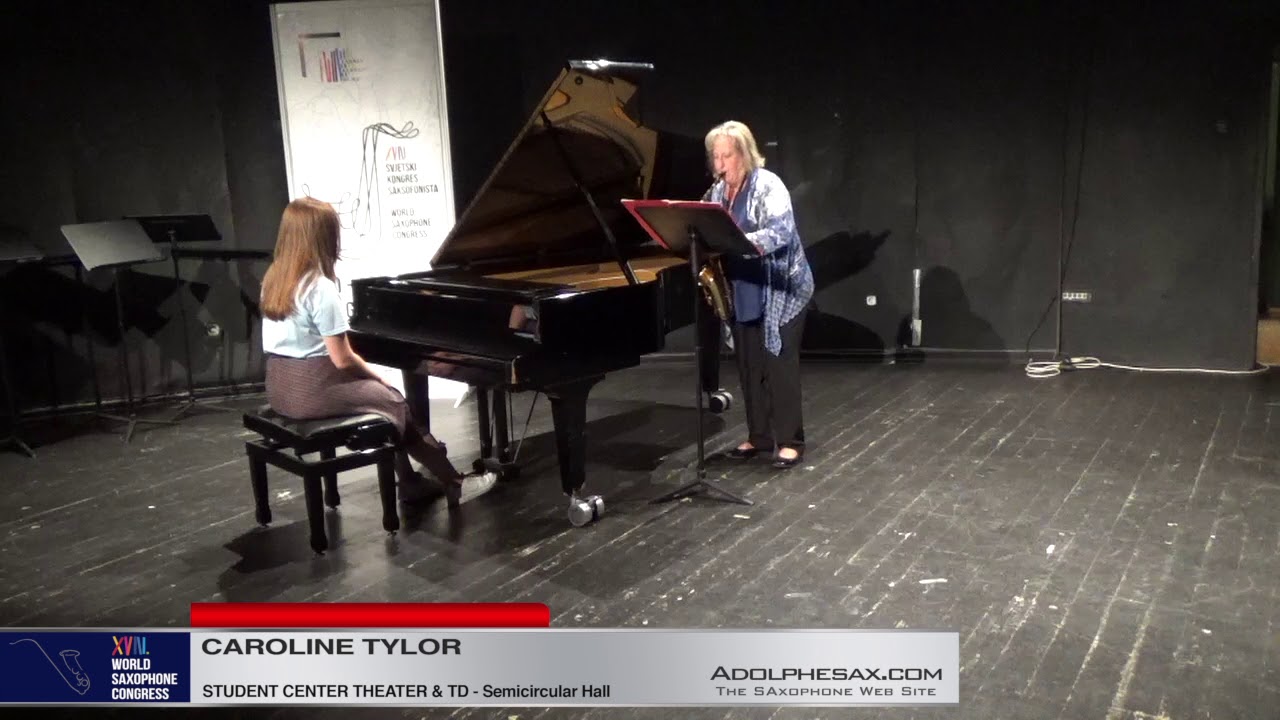 Espisodes by Greg Steinke Caroline Taylor XVIII World Sax Congress 2018 ...