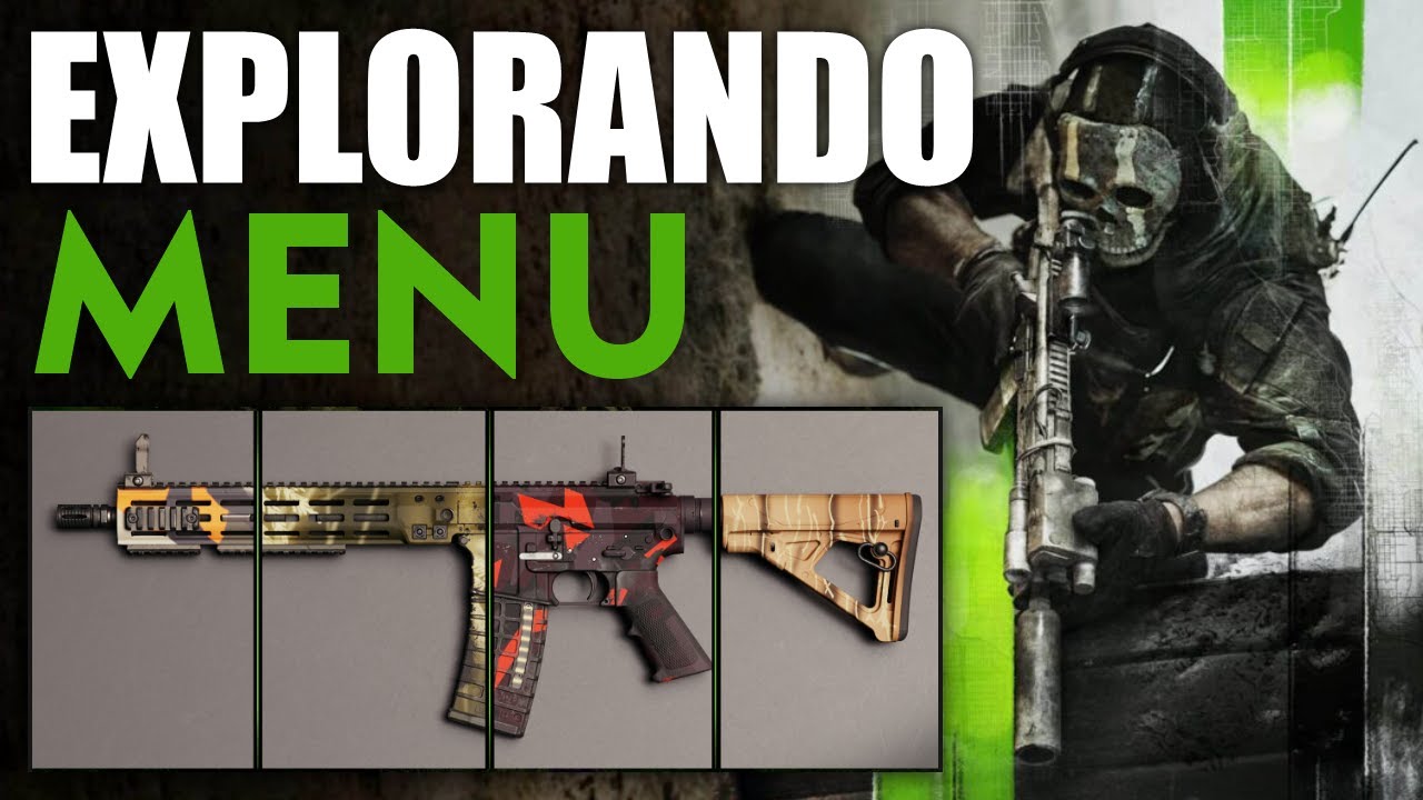 MW2 Multiplayer LANÇOU - Explorando MENU - Modos de jogo - Camuflagens ...