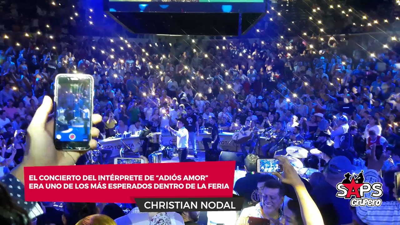 Christian Nodal en el Palenque de la Feria de Tabasco 2018 - YouTube