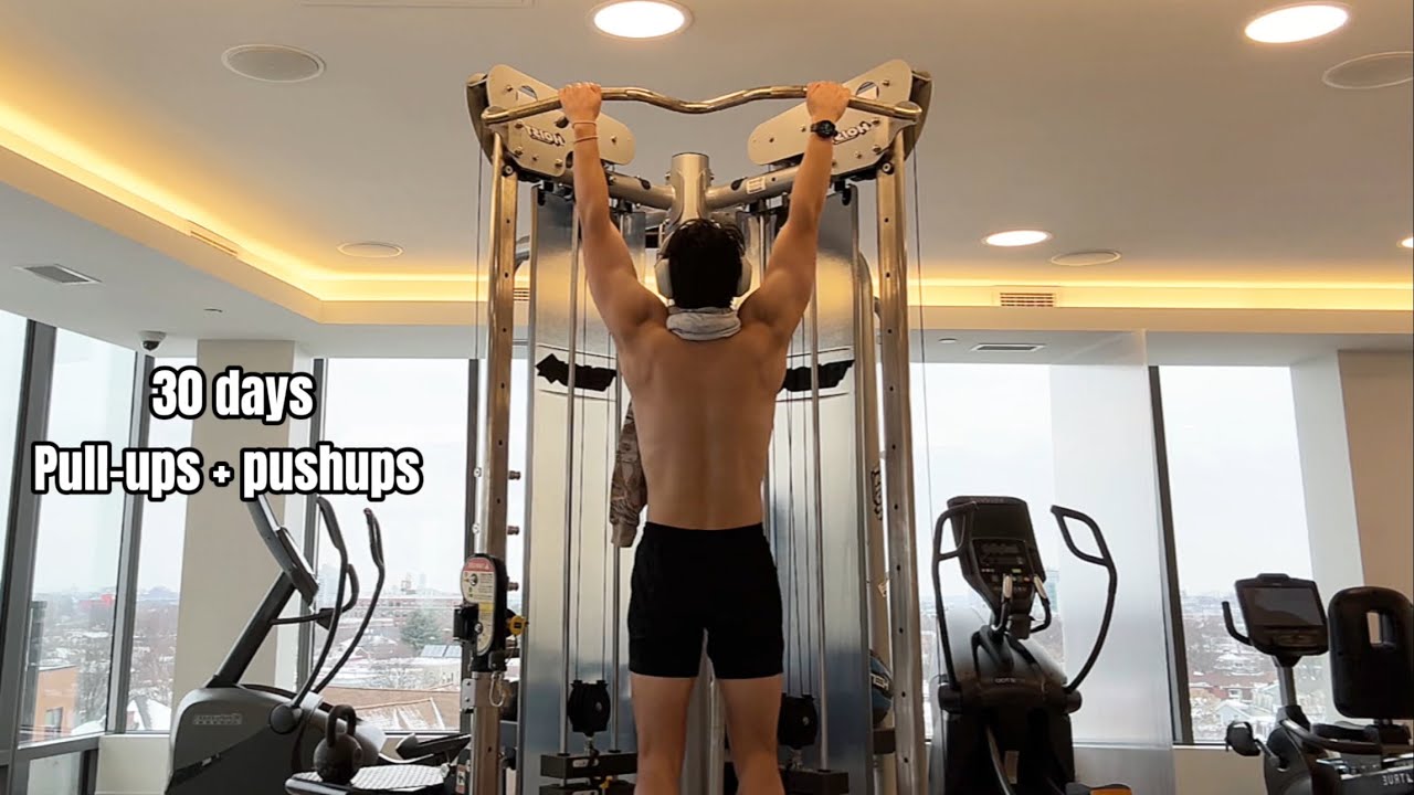 I Did Pull-ups and push-ups everyday (results + progress) - YouTube