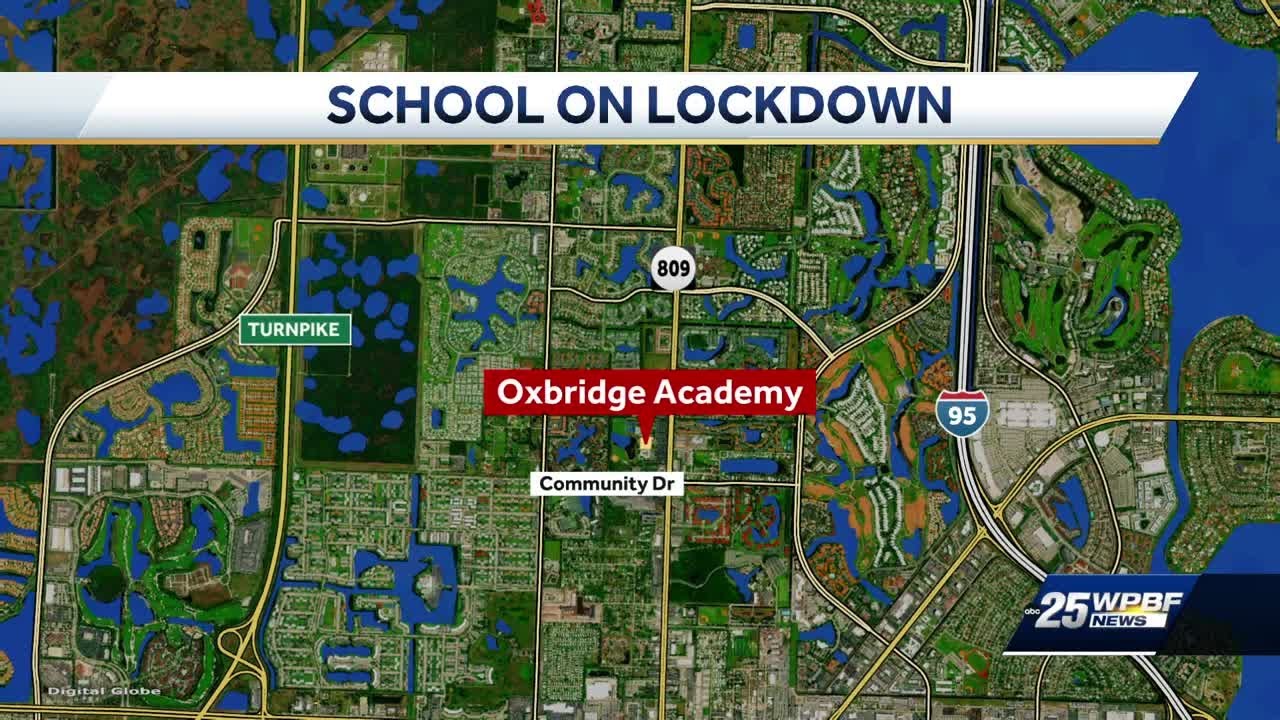 Oxbridge Academy in Florida placed on lockdown - YouTube