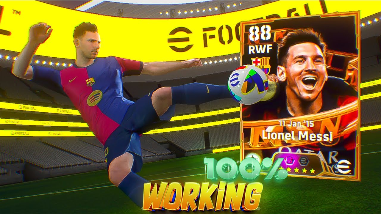Trick To Get 108 Rated Epic Messi, Neymar, Suarez In eFootball 2025 ...