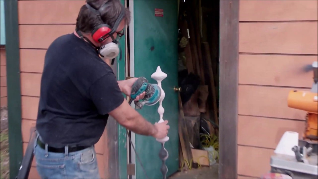 Sculpture made from Bondo - YouTube