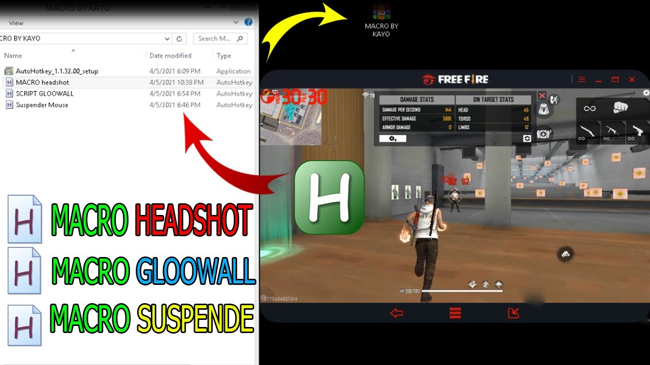 طريقة عمل ماكرو على جميع المحاكيات Enable Macro in Smart GaGa free fire ...