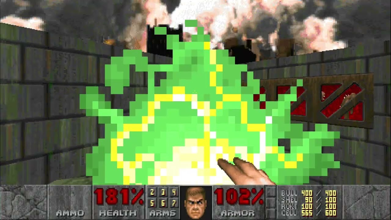 TopSecretYoshi Plays Doom 2, Map 19 1/2 (The Citadel) - YouTube