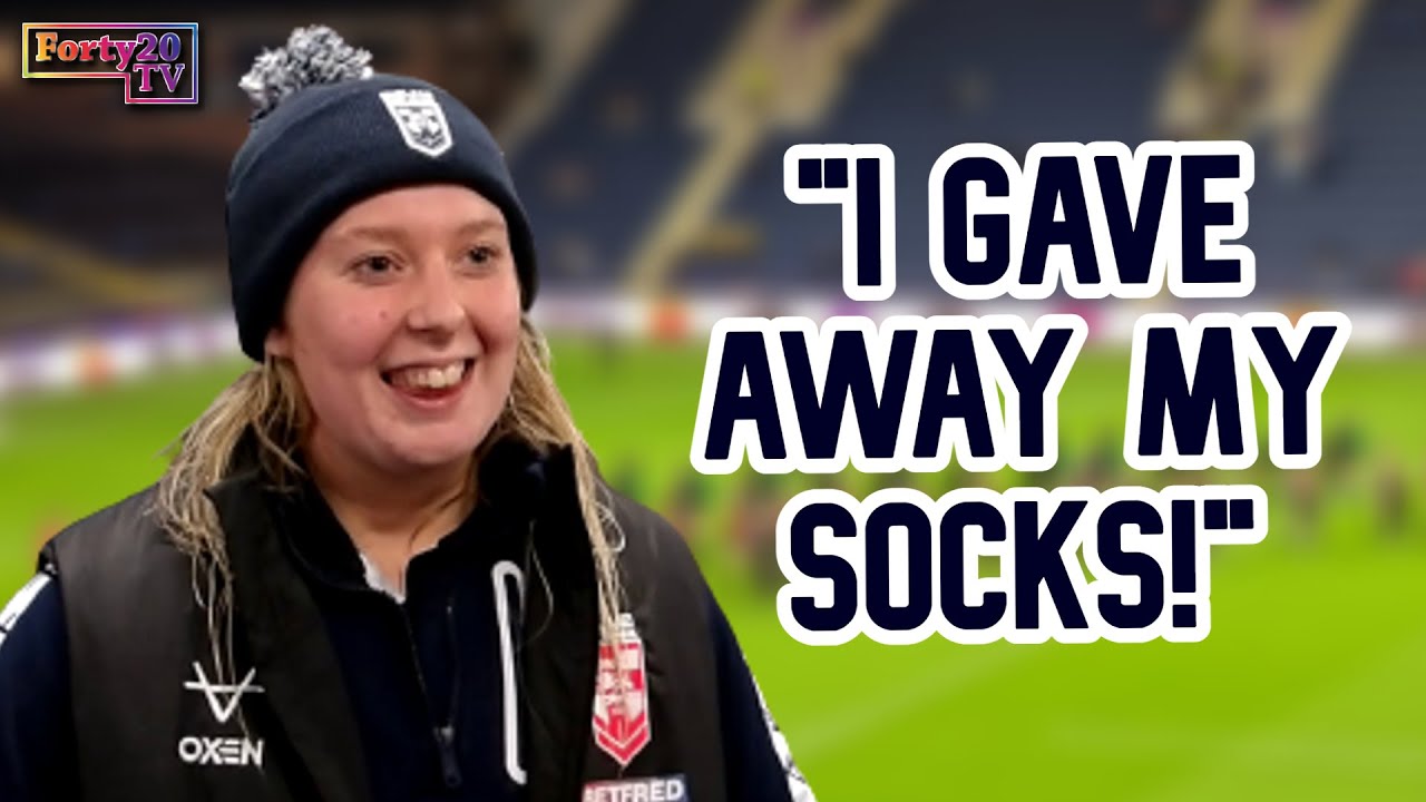 Keara Bennett on England's win, and the support from the crowd ...