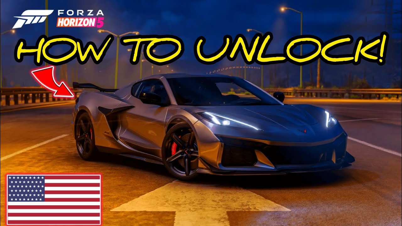 HOW TO GET THE 2023 CHEVROLET CORVETTE Z06 IN FORZA HORIZON 5 - YouTube