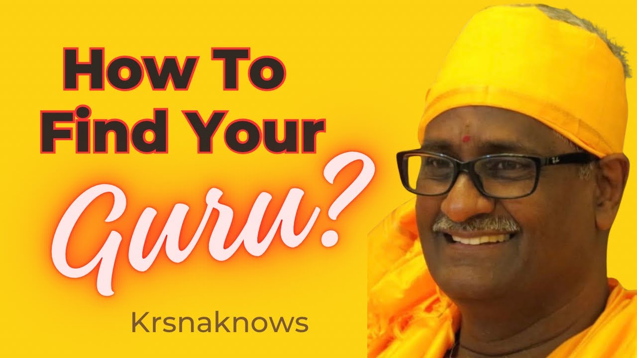 How To Find Your Guru? - YouTube