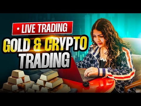 Live Gold, Crypto Trading |  5 AUG | #goldtrading #cryptotrading #bitcoin - MANSI