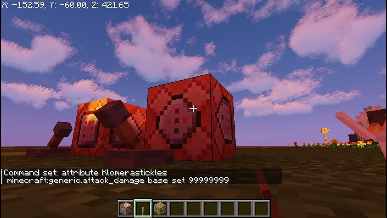 Minecraft 1.21 - /attribute command - YouTube