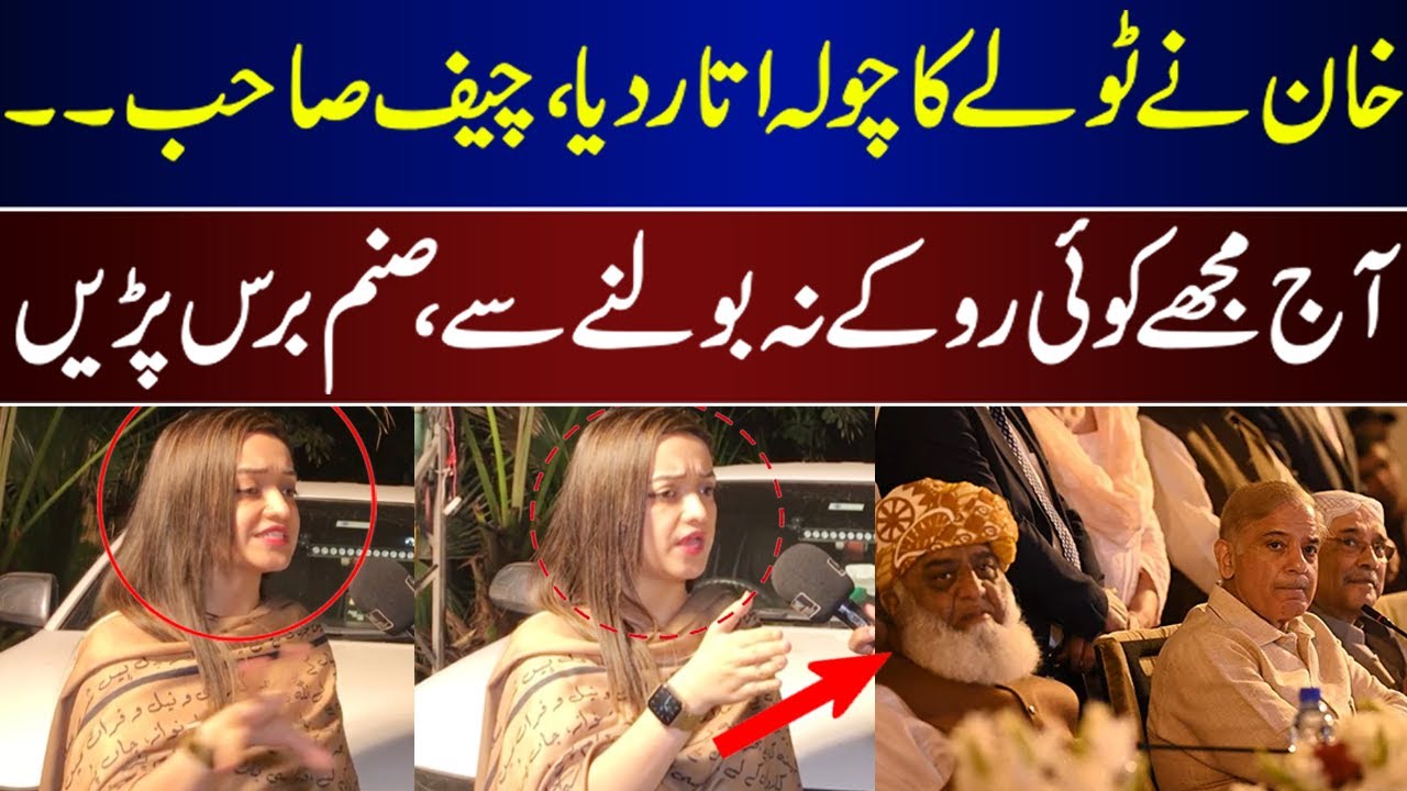 Sanam Javed Khan Bashes PDM And System | Sanam Javed Khan | Imran Khan ...