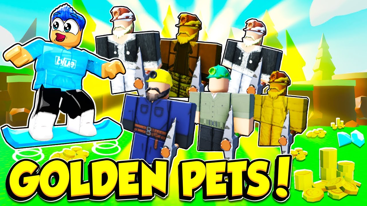 I Got INSANE GOLDEN MINER PETS In Miner Simulator And BECAME ...