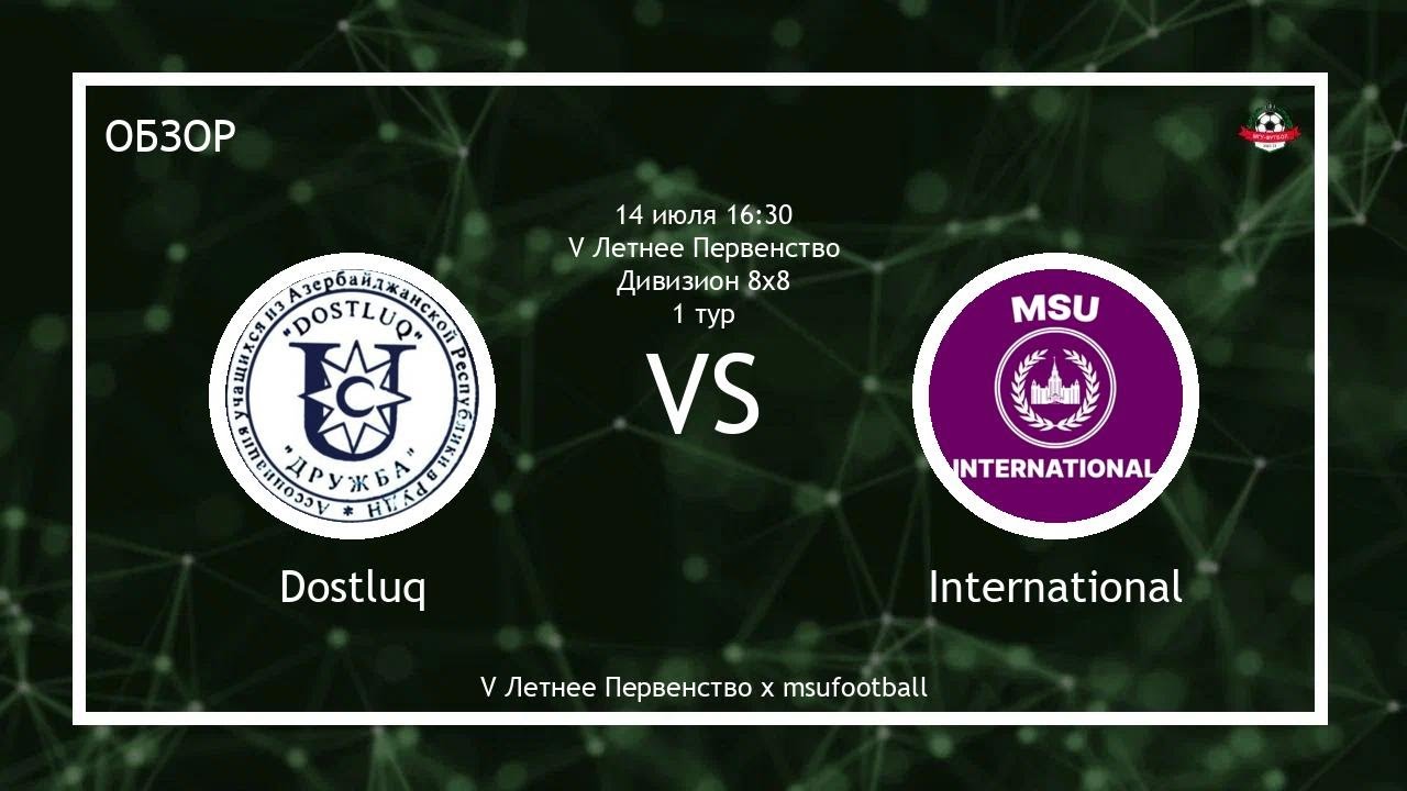 Dostluq - International (обзор) - YouTube