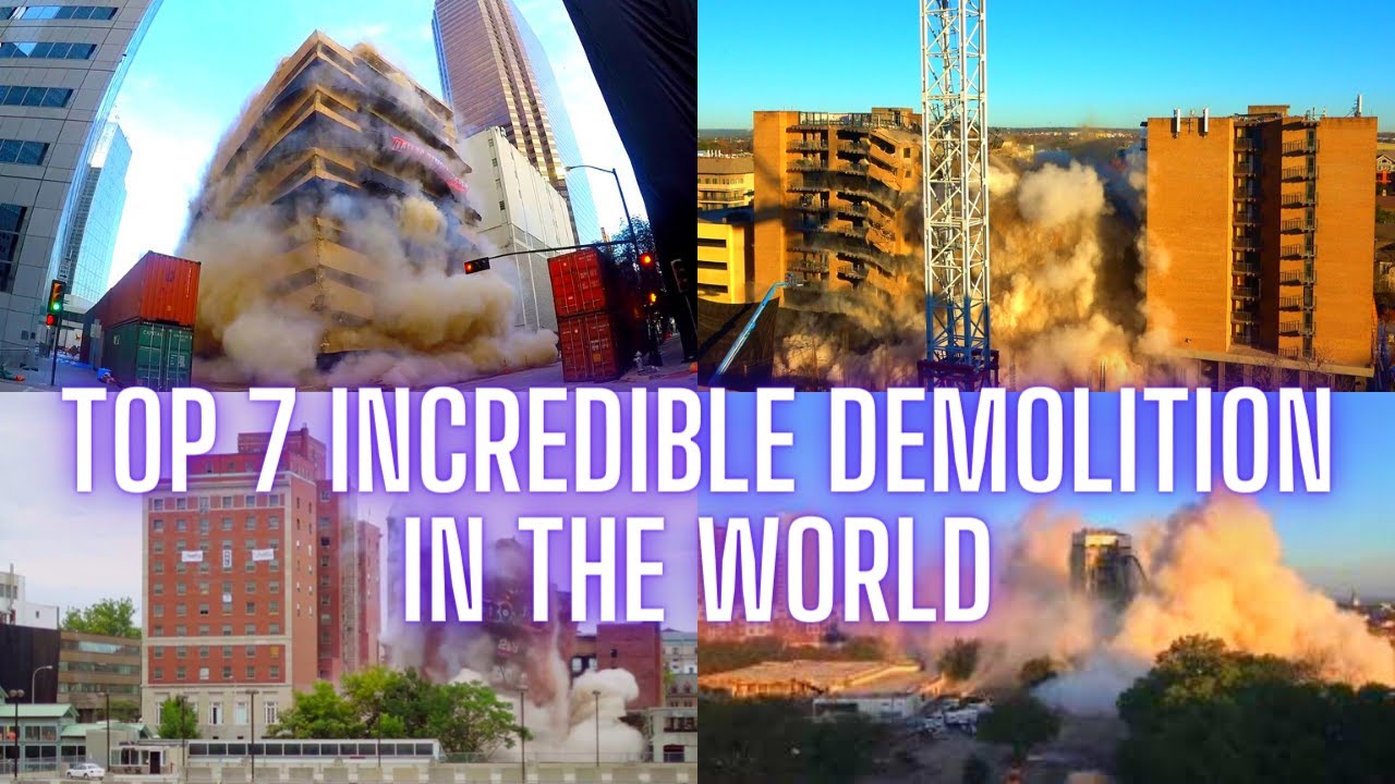 Top 7 Incredible Demolition in the World | Too Cool | Incredible ...