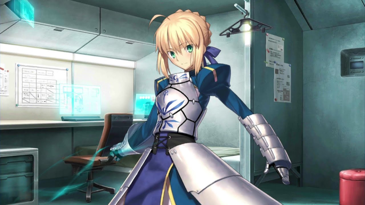 Fate/Grand Order - Altria/Artoria Pendragon Bond Level Dialogue - YouTube