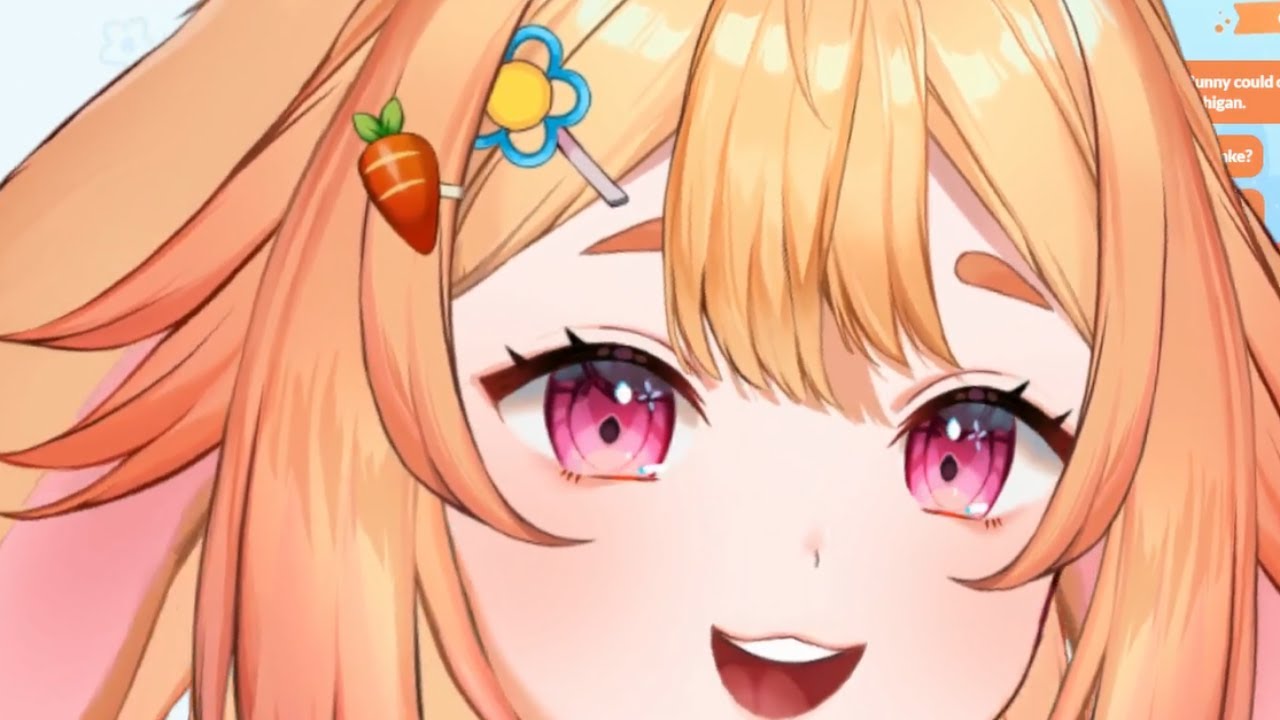 Boop Bunny Gif's NOSE, chat, her NOSE! - YouTube