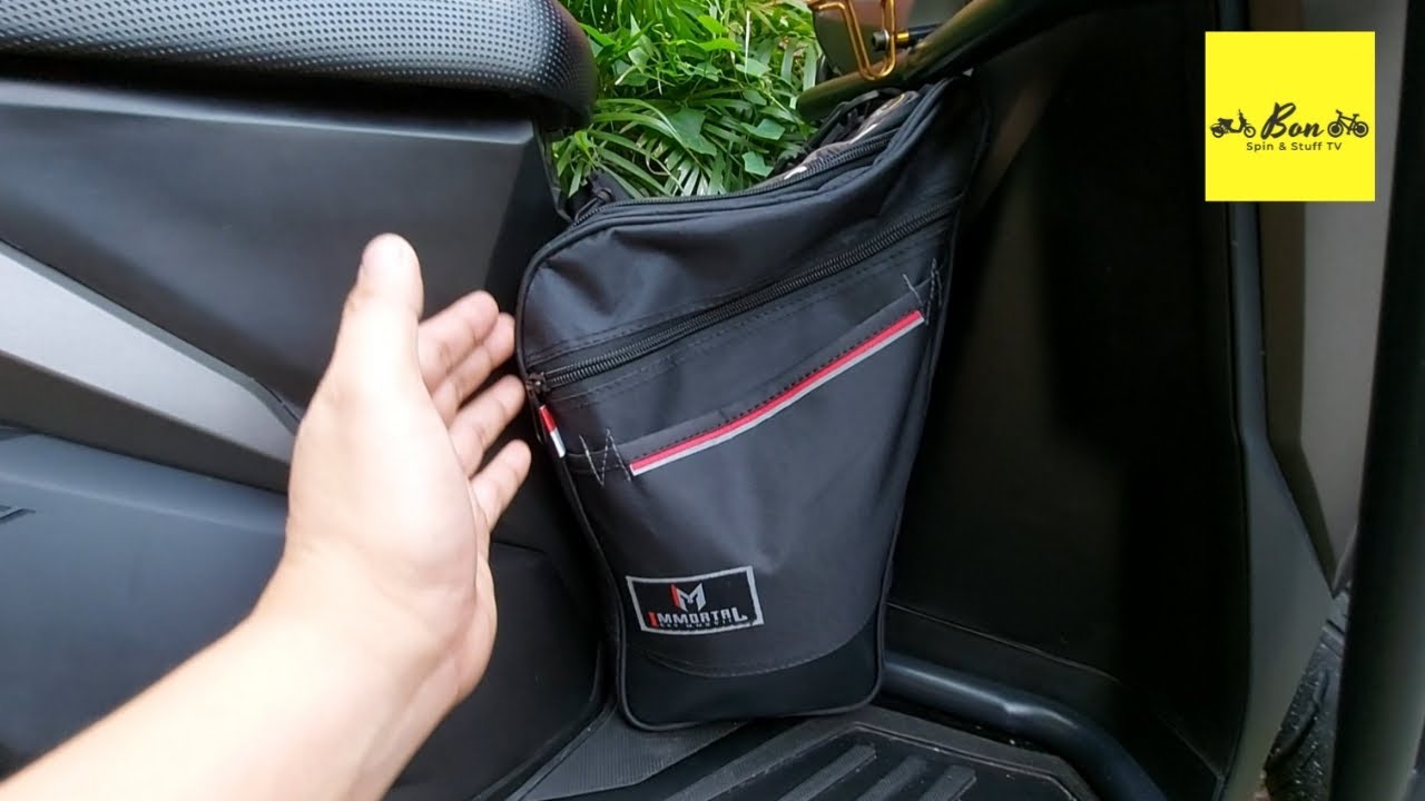 Tunnel Bag for Honda Click 125/150 - YouTube