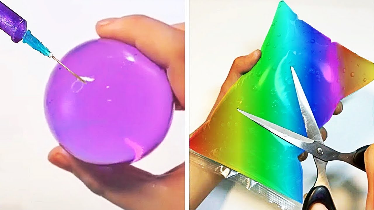 Satisfying Slime Asmr Videos Relaxing Slime Compilation 255 Youtube