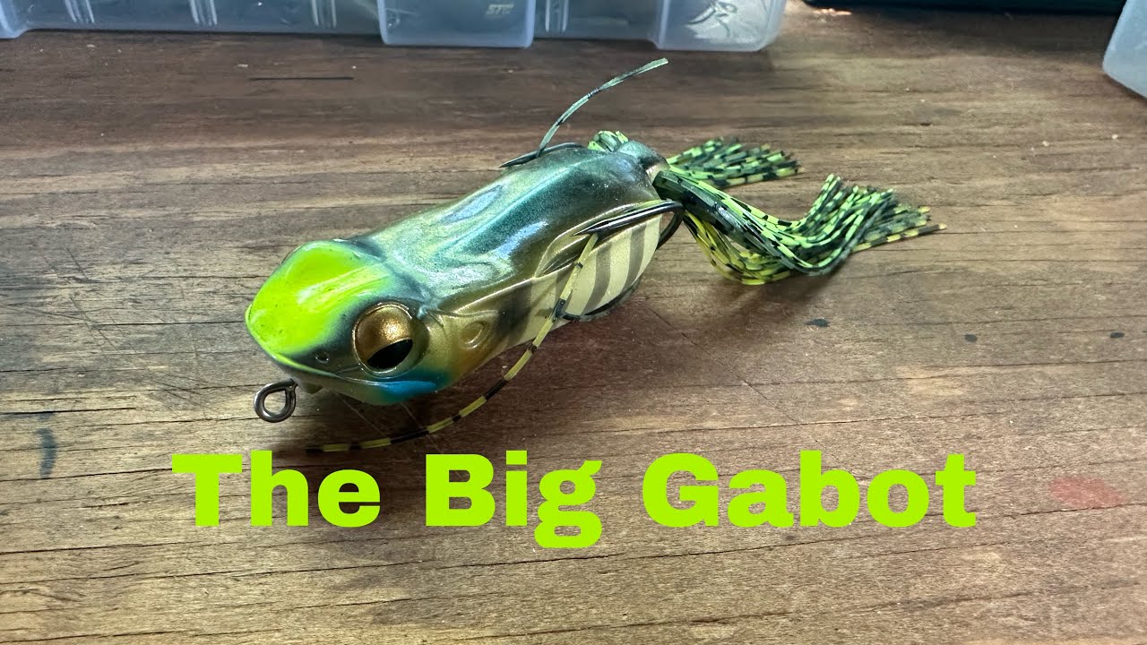 How And When To Fish The Megabass Big Gabot Frog - YouTube