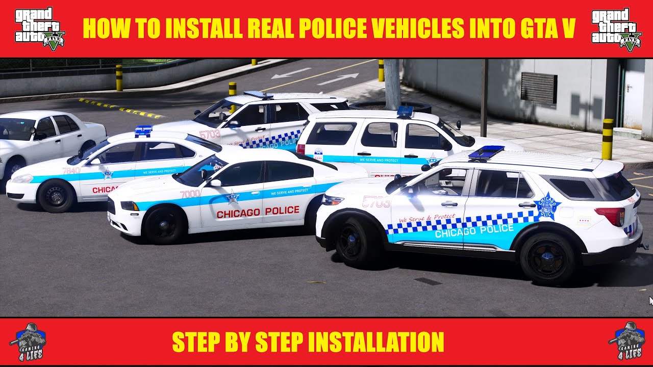 How To Install Real Police Vehicles Into GTA 5 | ELS | #lspdfrtutorials ...