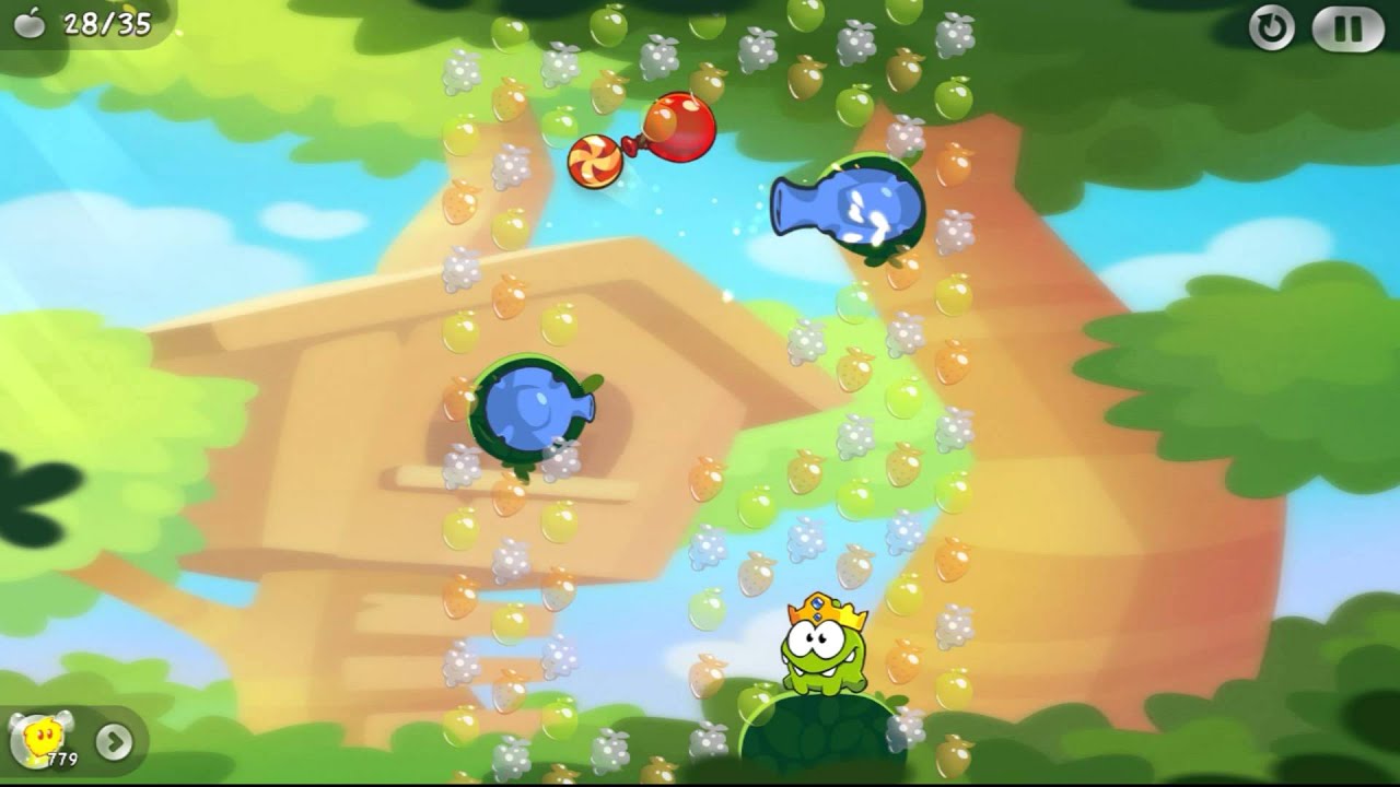 Cut The Rope 2 Level 17 Fruit - YouTube