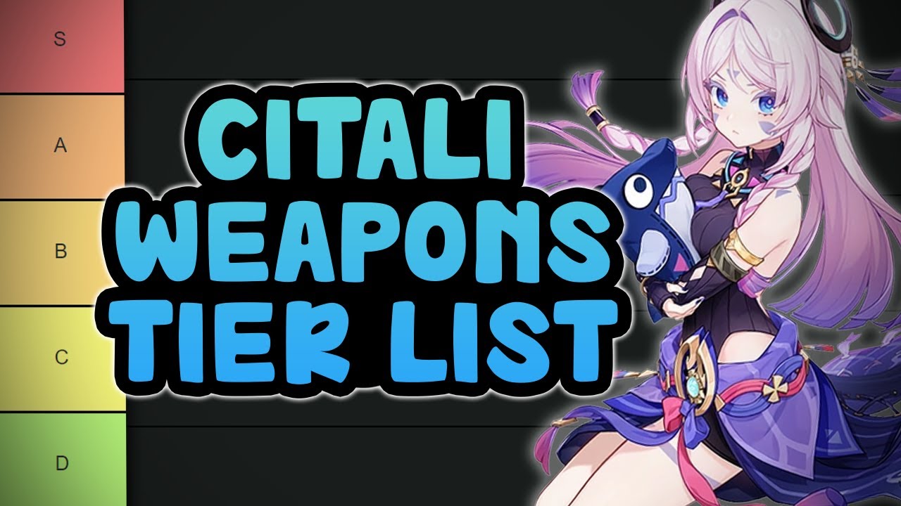 Citlali Weapons (catalysts) Tier List | Genshin Impact - YouTube