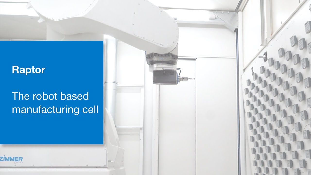 Raptor – the robot-based manufacturing cell - YouTube
