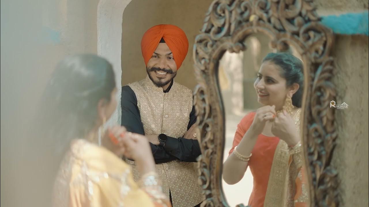 lakhwinder Singh gill weds Sarbjeet kaur best pre wedding - YouTube