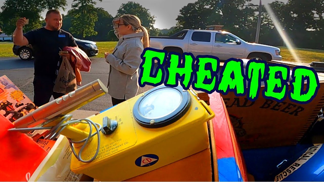 DID HIM DIRTY AT THIS GARAGE SALE - YouTube